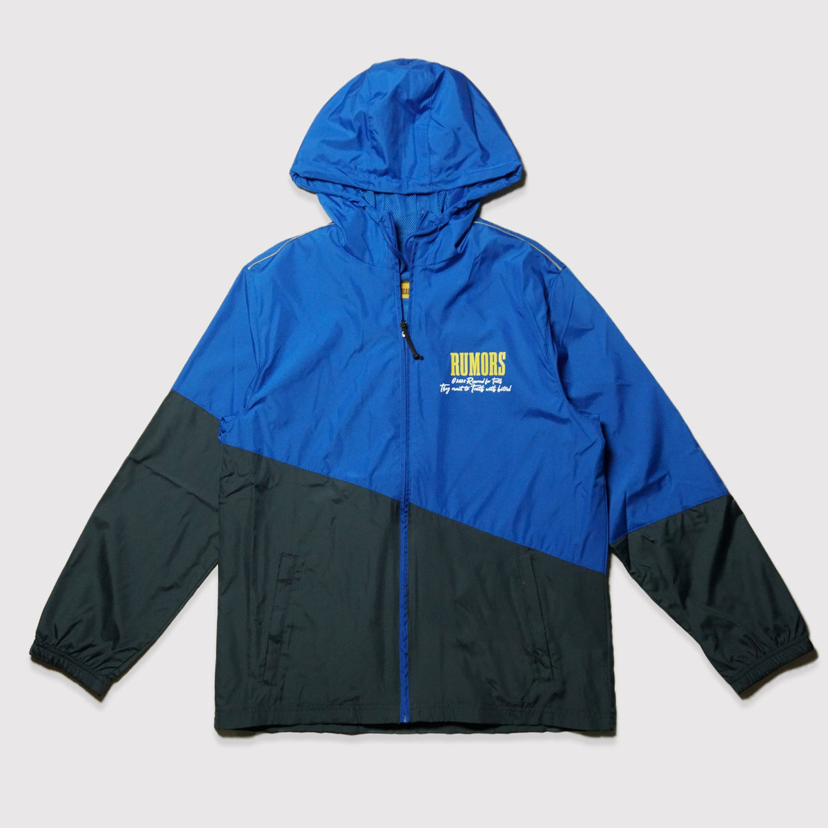RUMORS LIGHTWEIGHT 2BLUE WINDBREAKER – Dead Rumors Club